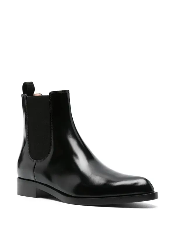 GIANVITO ROSSI 25mm Leather Chelsea Boots