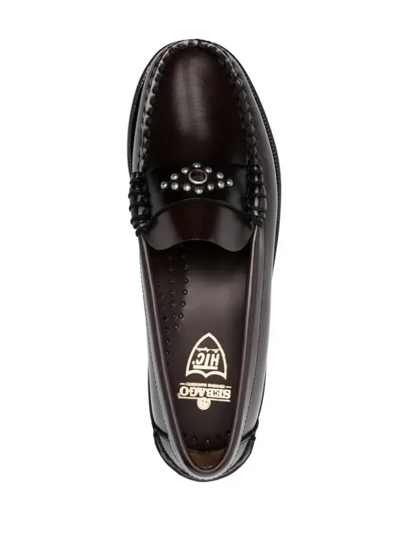 SEBAGO Classic Dan Rhombus Loafers - Brown