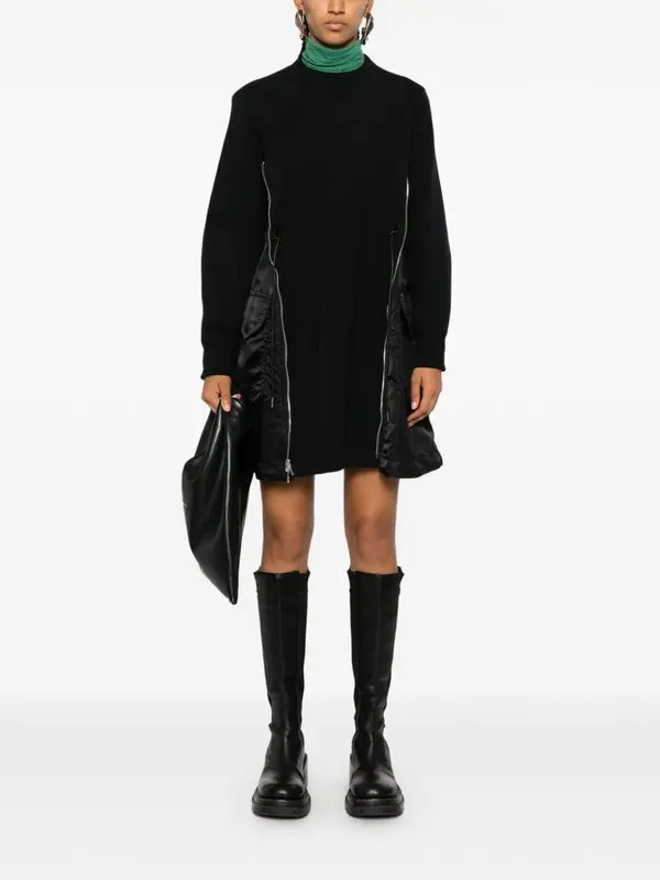 Sacai Sponge Mini Dress