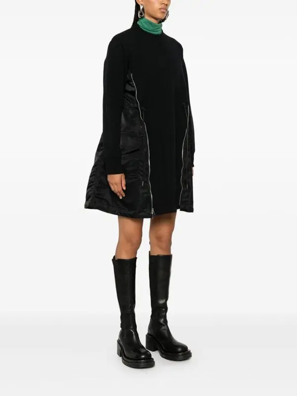 Sacai Sponge Mini Dress