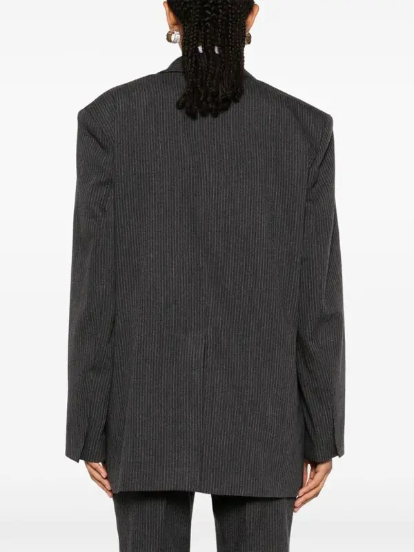 Fabiana Filippi Pinstriped Double-breasted Blazer