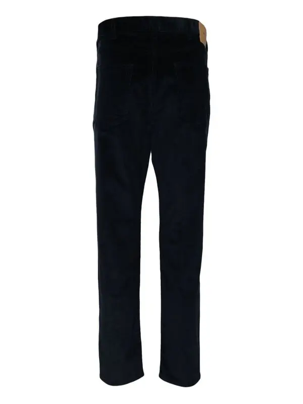 Paul Smith Corduroy Tapered Trousers - Blue