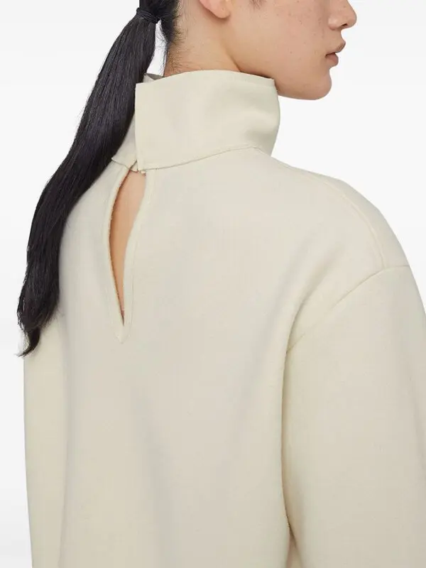JIL SANDER High-neck Wool Top