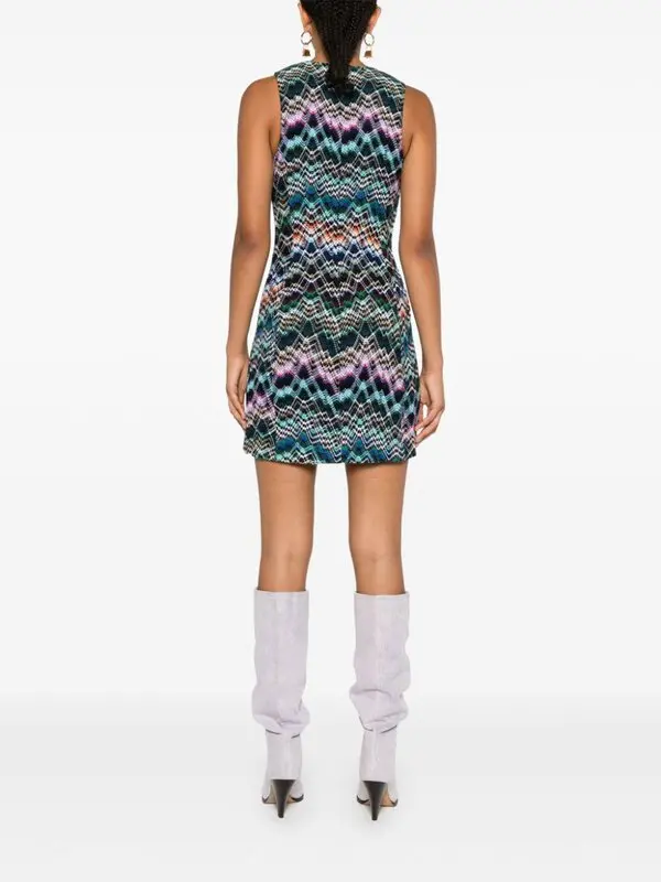 Missoni Interwoven-design Mini Dress