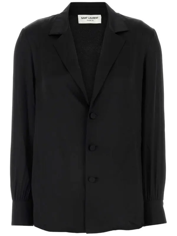 Saint Laurent Silk Satin Shirt