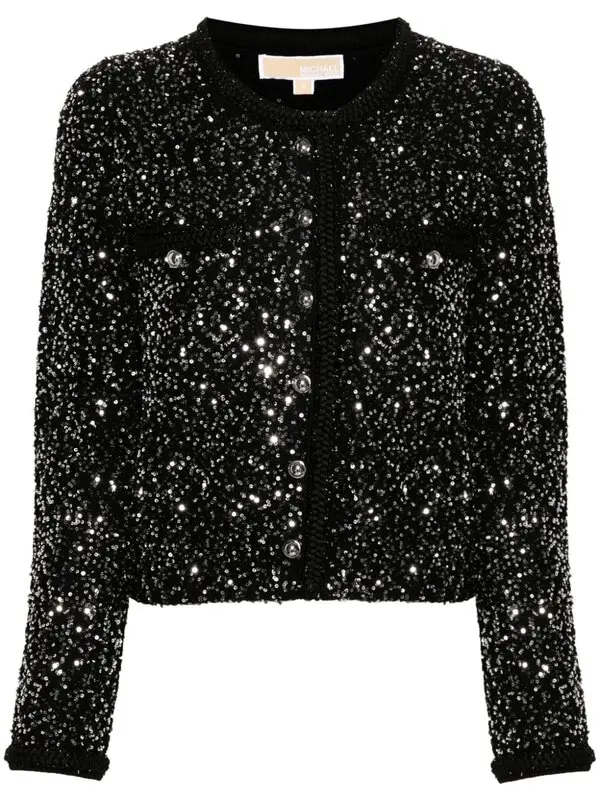 Michael Kors Sequin-embellished Cardigan
