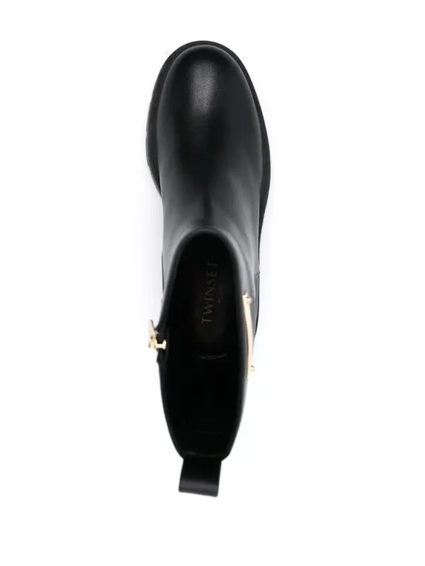 TWINSET Logo-plaque Boots