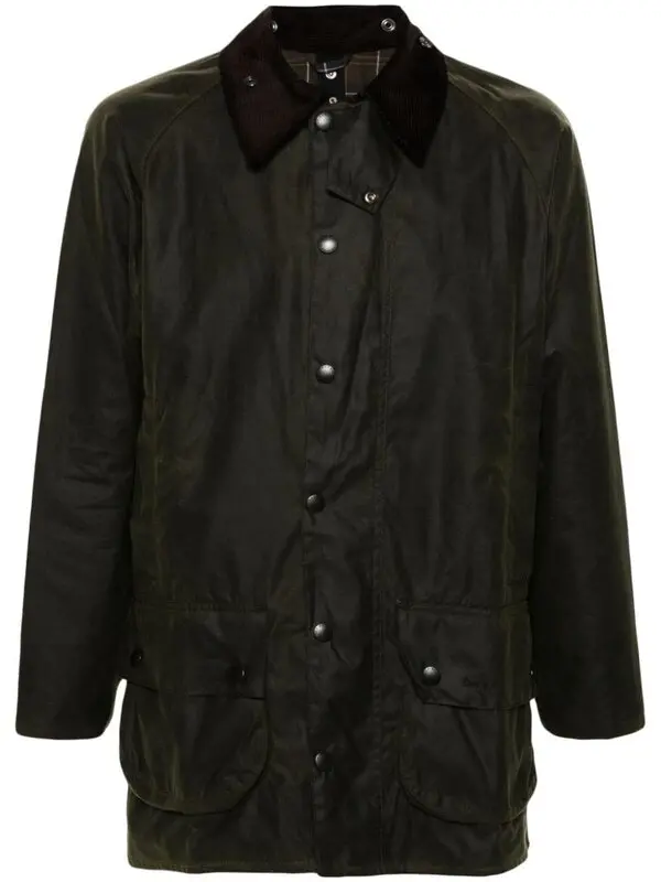 Barbour Beaufort Snap-fastening Jacket - Green
