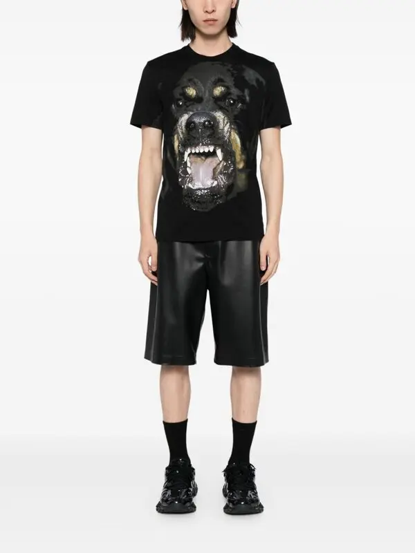 Givenchy Rottweiler Crewneck T-Shirt - Black | Editorialist