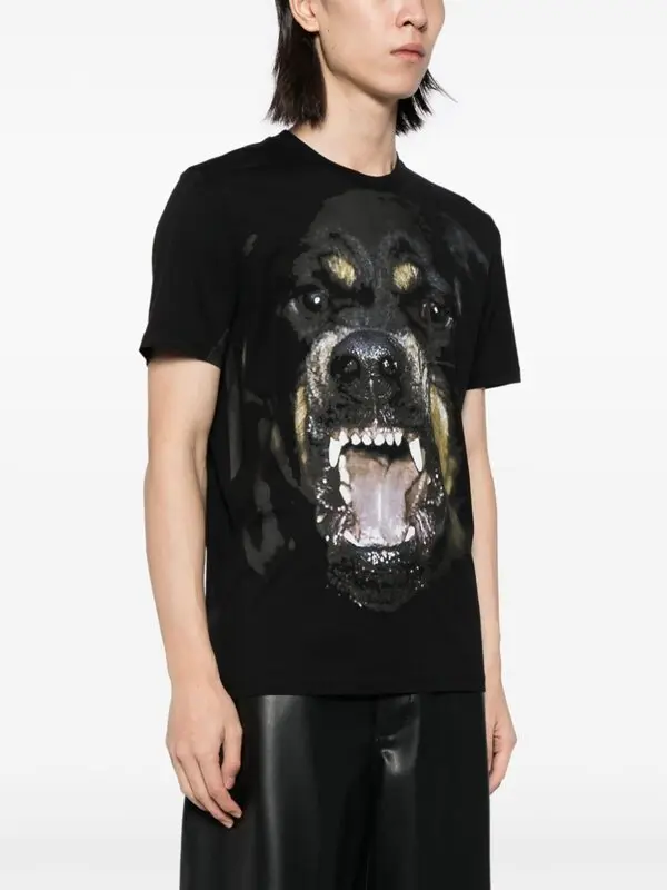 Givenchy Rottweiler Crewneck T-Shirt - Black | Editorialist