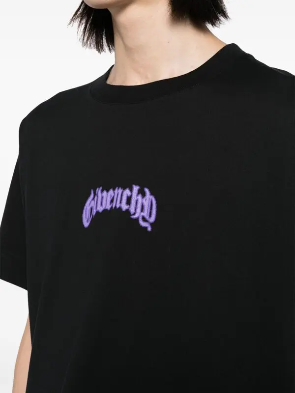 Givenchy Logo Print Cotton T-shirt