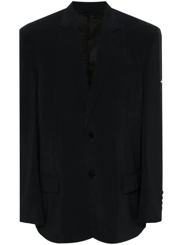 Balenciaga Logo-patch Blazer