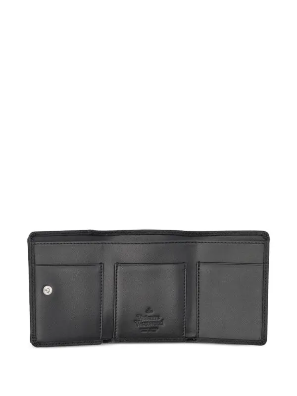 VIVIENNE WESTWOOD Orb Plaque Trifold Wallet