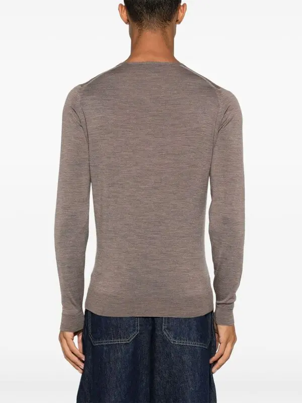 John Smedley Lundy Sweater - Brown