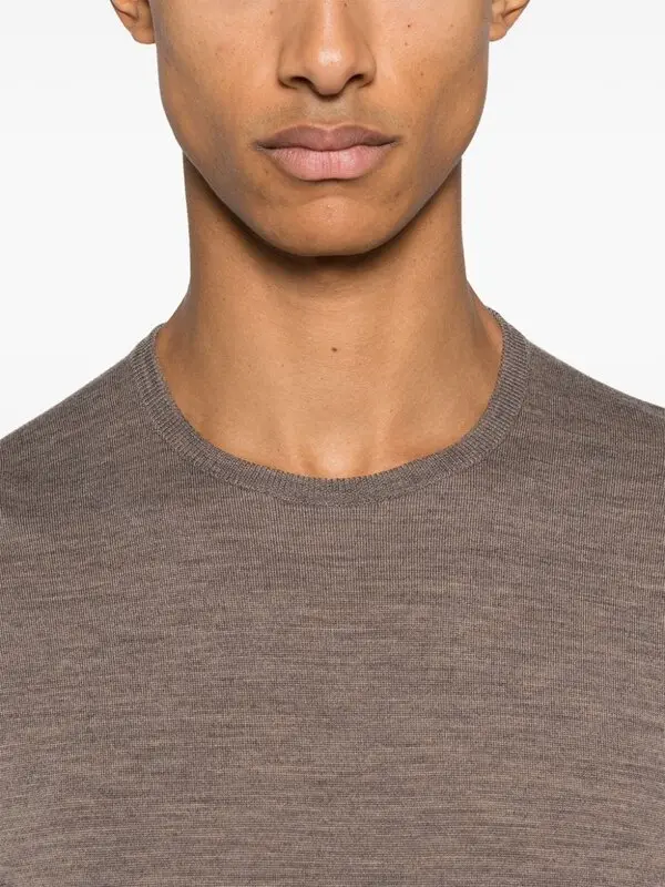 John Smedley Lundy Sweater - Brown