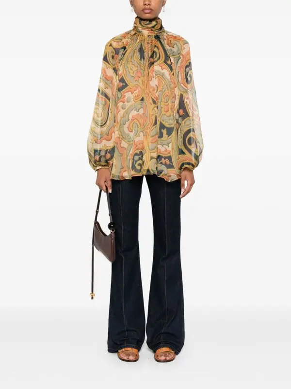 Etro Abstract-pattern Print Blouse