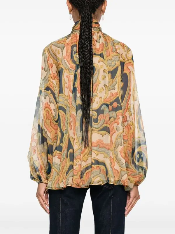 Etro Abstract-pattern Print Blouse