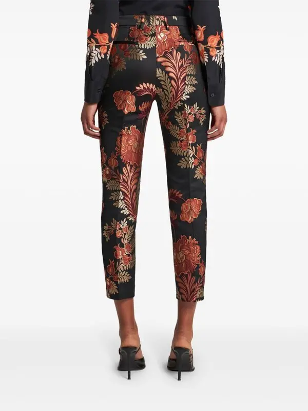 Etro Jacquard Tapered Trousers