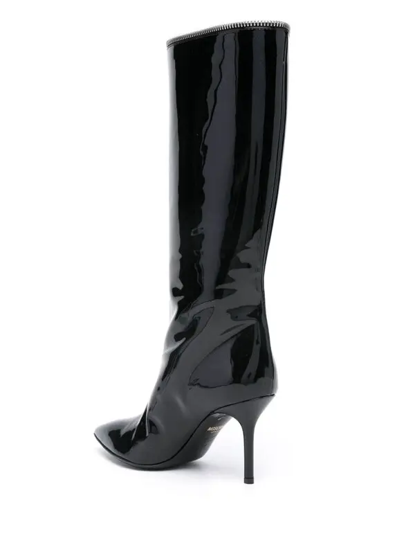 Moschino 85mm Patent-leather Boots