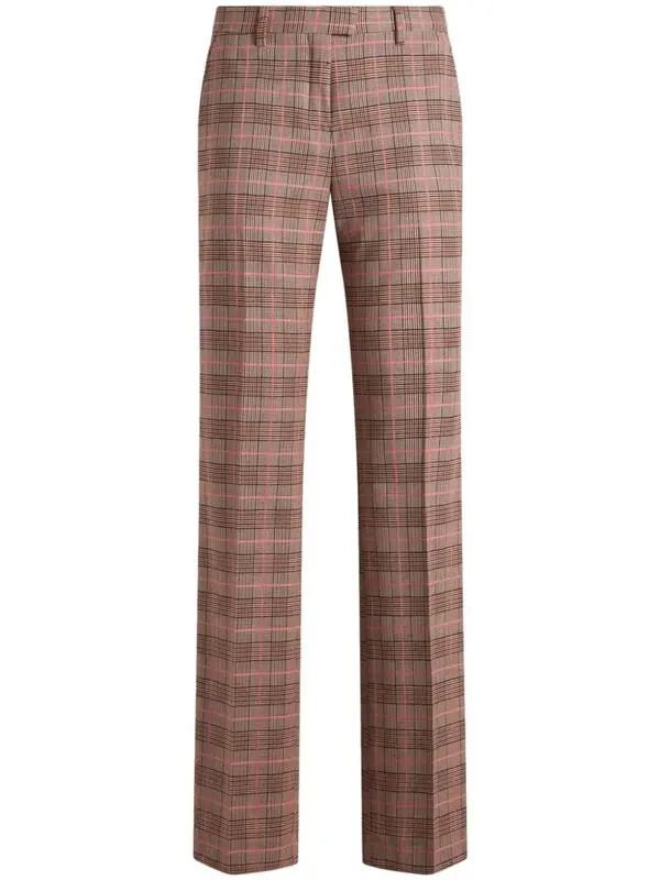 Etro Jacquard Straight Trousers