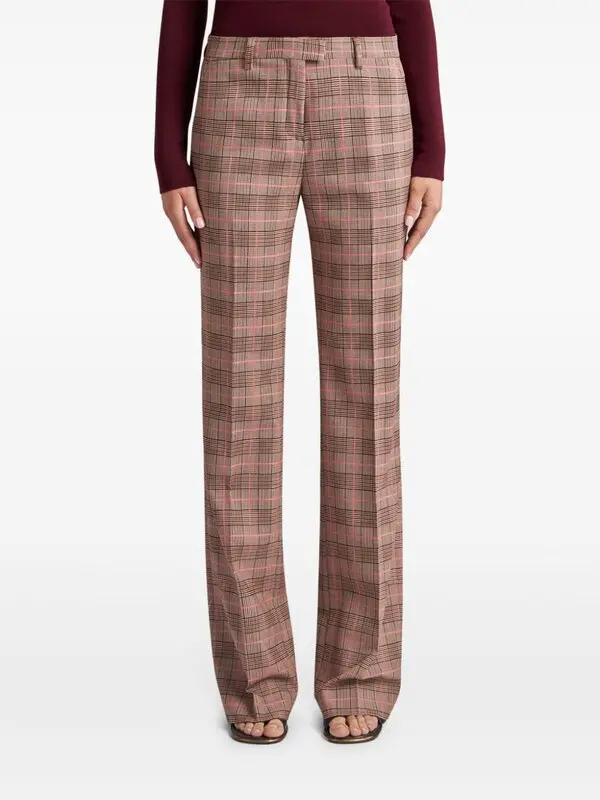 Etro Jacquard Straight Trousers