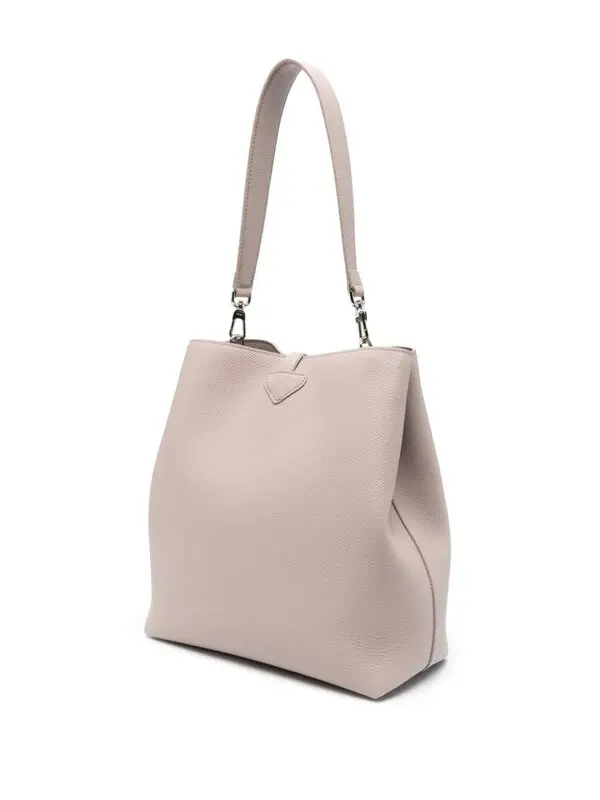 Longchamp Le Roseau Medium Shoulder Bag - Neutrals