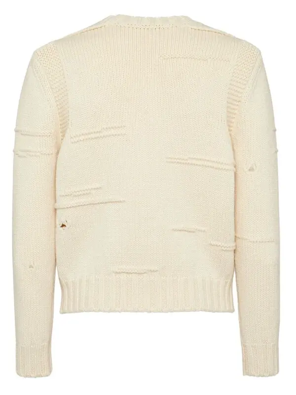 Dsquared2 Embroidered-logo Cotton Jumper