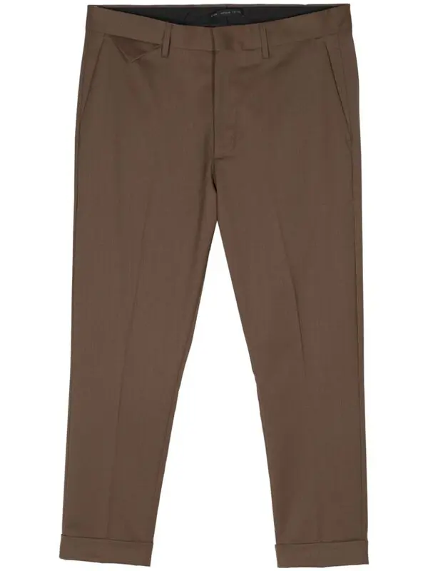 LOW BRAND Cooper Trousers - Brown
