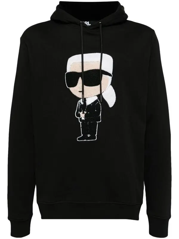 Karl Lagerfeld Patch Hoodie
