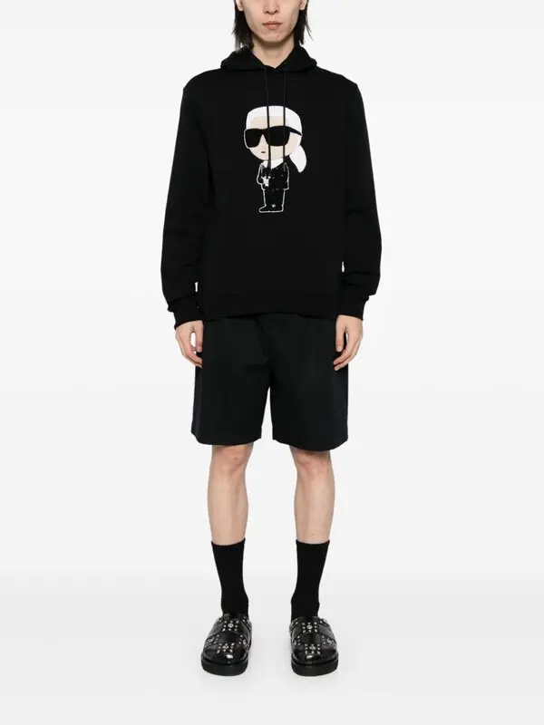 Karl Lagerfeld Patch Hoodie