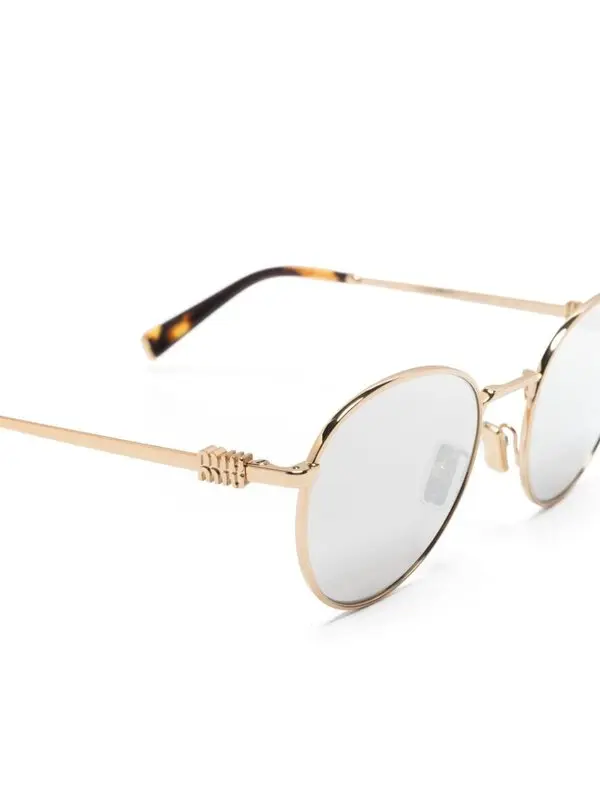 Miu Miu Regard Round Sunglasses