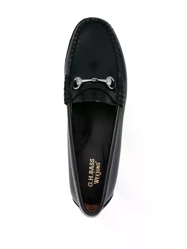 G.H.BASS Easy Weejuns Lianna Horsebit Loafers - Black