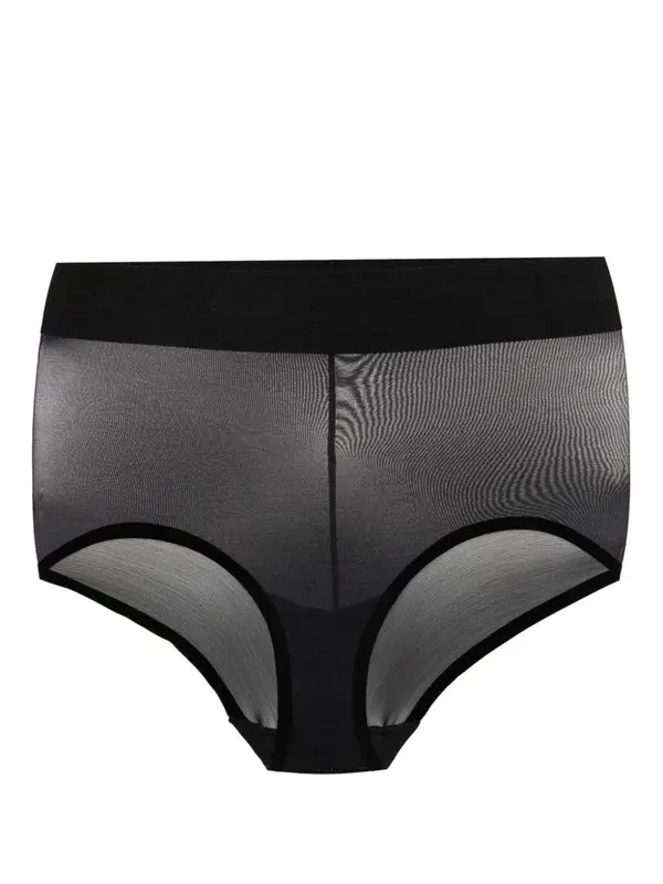 Wolford High-waist Briefs - Black