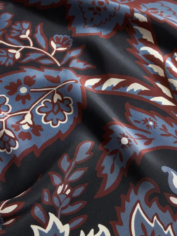 Etro Printed Silk Shirt