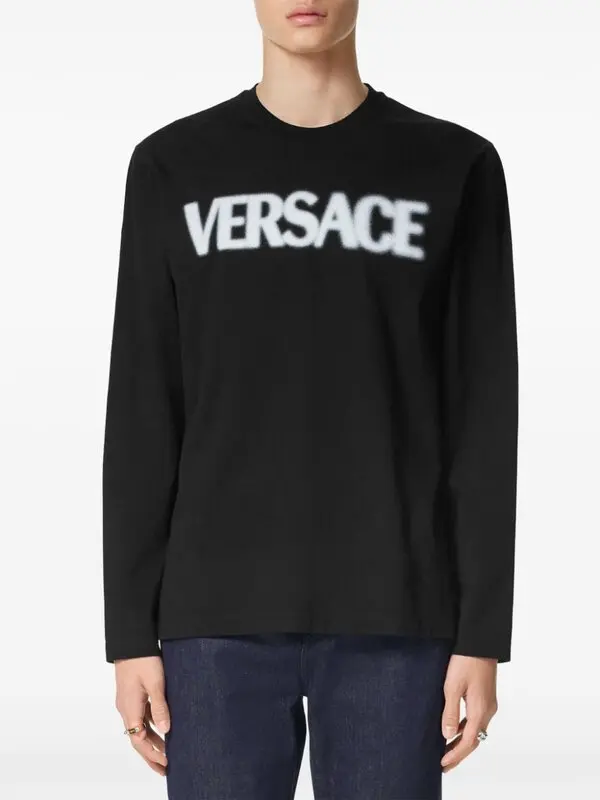Versace Medusa Medallion Long-sleeve T-shirt