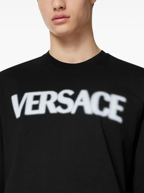 Versace Medusa Medallion Long-sleeve T-shirt