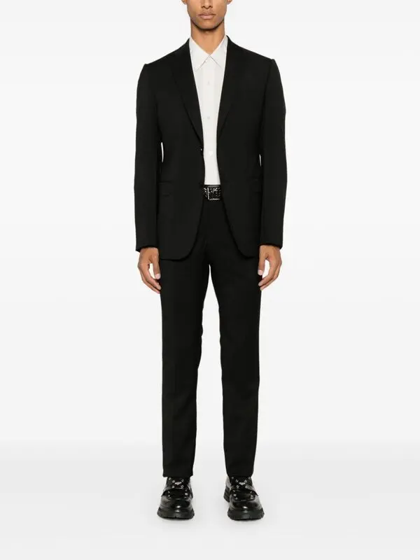 Emporio Armani Virgin-wool Suit - Black