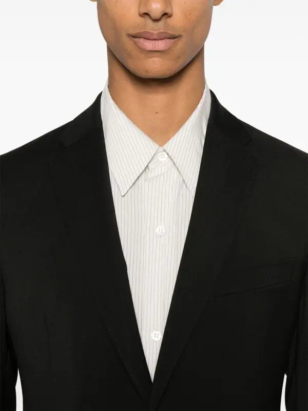 Emporio Armani Virgin-wool Suit - Black