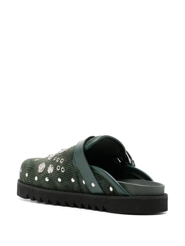 TOGA VIRILIS Eyelet Metal Mules