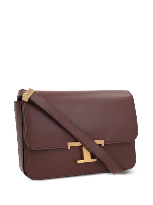 TOD'S T Timeless Crossbody Bag - Red