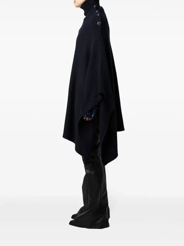 Zadig&Voltaire Cashmere-blend Knitted Cape