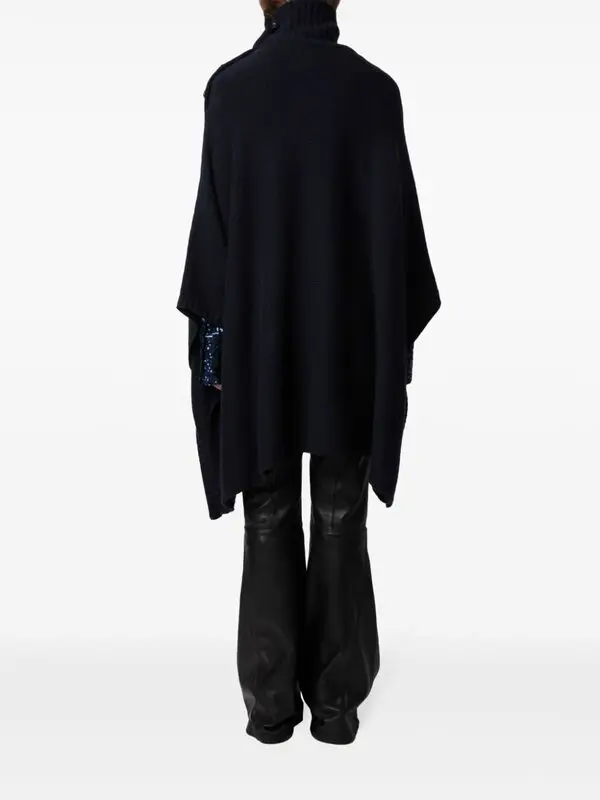 Zadig&Voltaire Cashmere-blend Knitted Cape