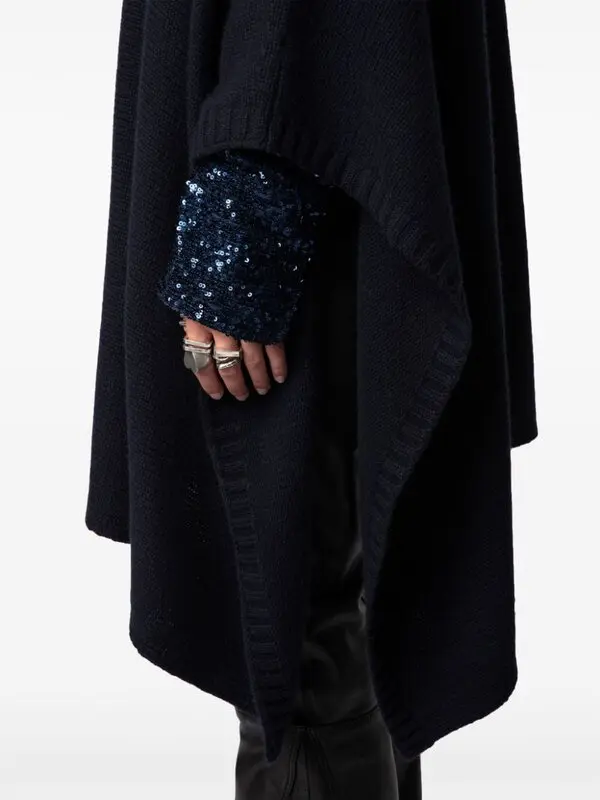 Zadig&Voltaire Cashmere-blend Knitted Cape