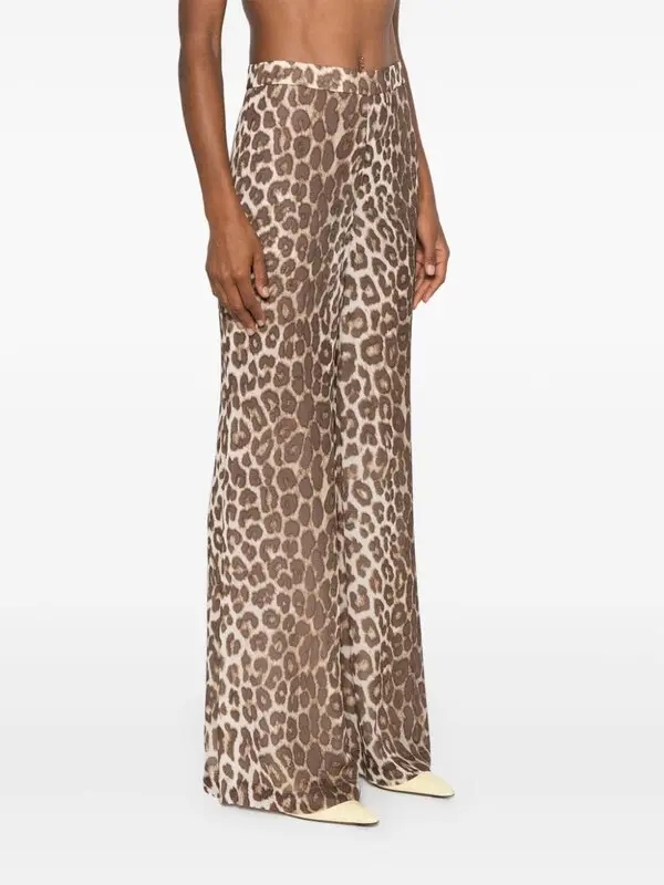 Zimmermann Illustration Flared Trousers