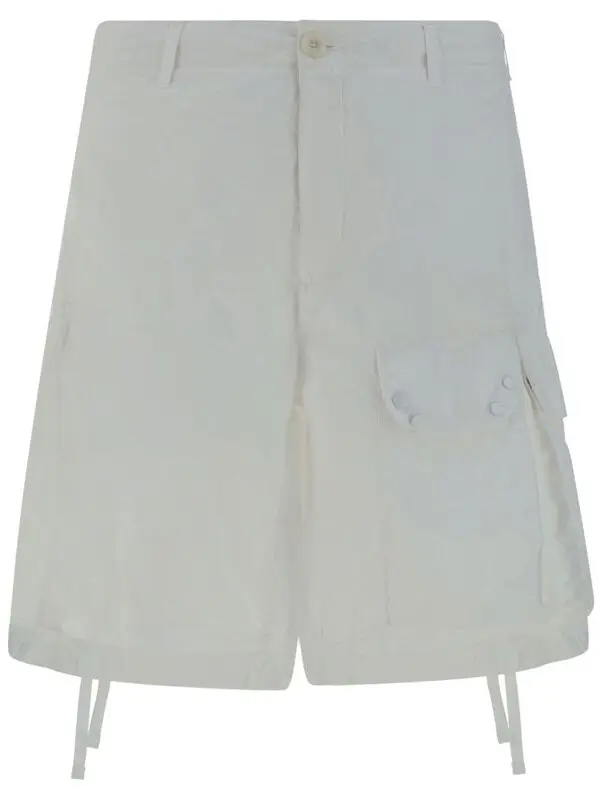 TEN C Logo Appliqué Bermuda Shorts