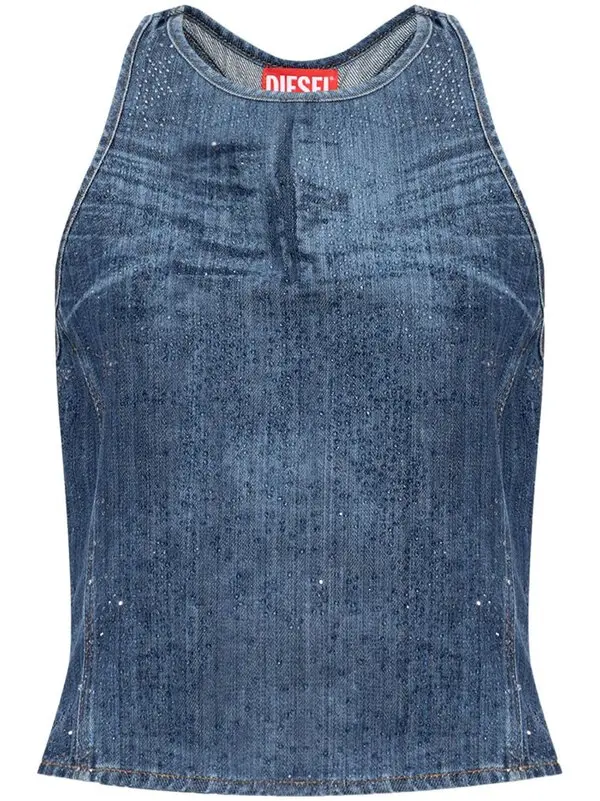 DIESEL® De-plaque-s Tank Top - Blue