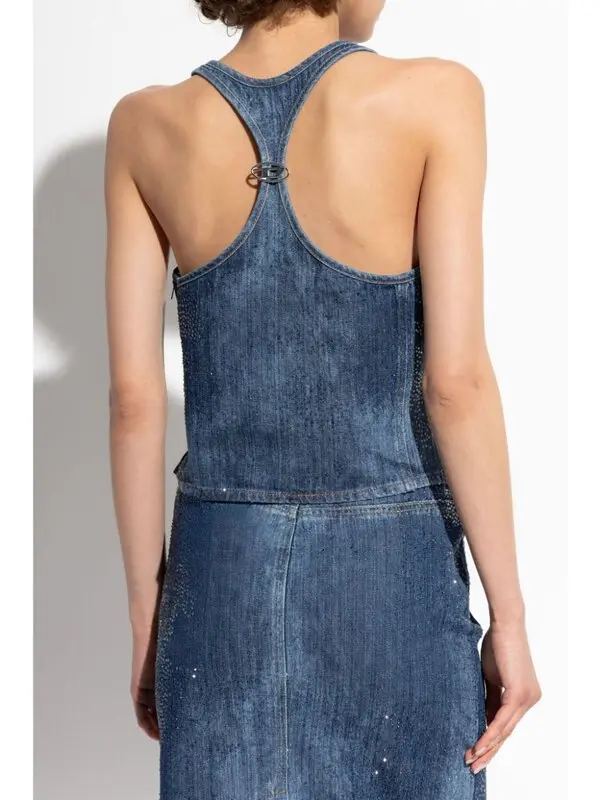 DIESEL® De-plaque-s Tank Top - Blue