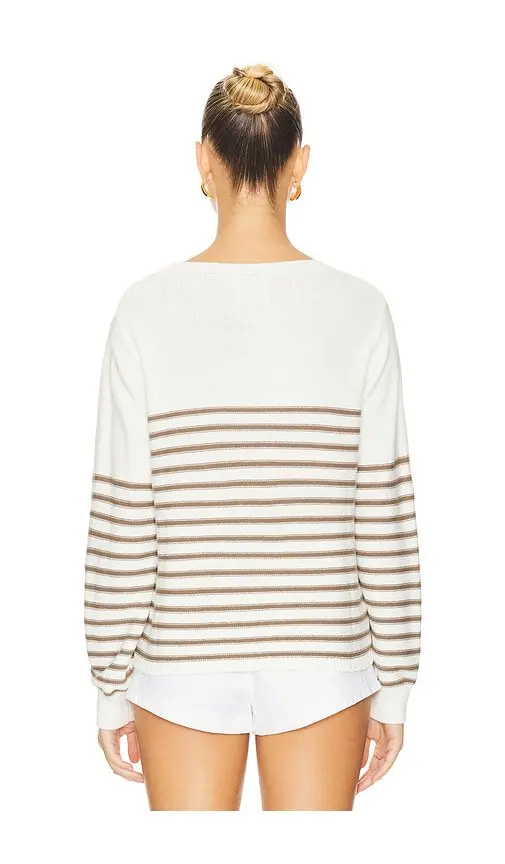 STITCHES & STRIPES Aubrey Crewneck Pullover