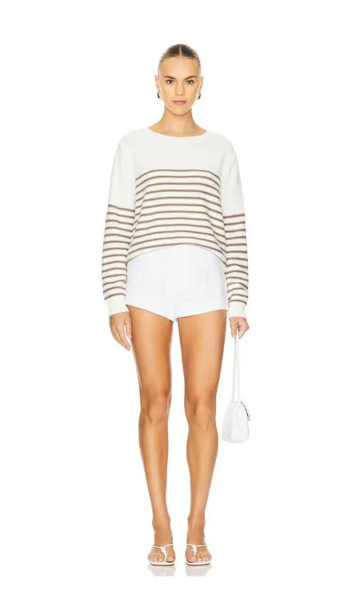 STITCHES & STRIPES Aubrey Crewneck Pullover