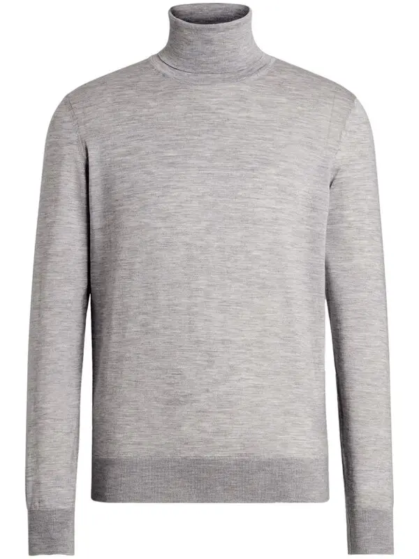 Zegna Cashseta Roll-neck Jumper
